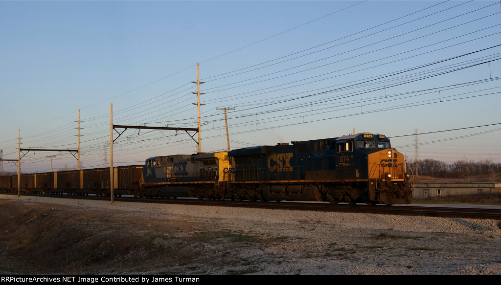 CSX 874, & CSX 385